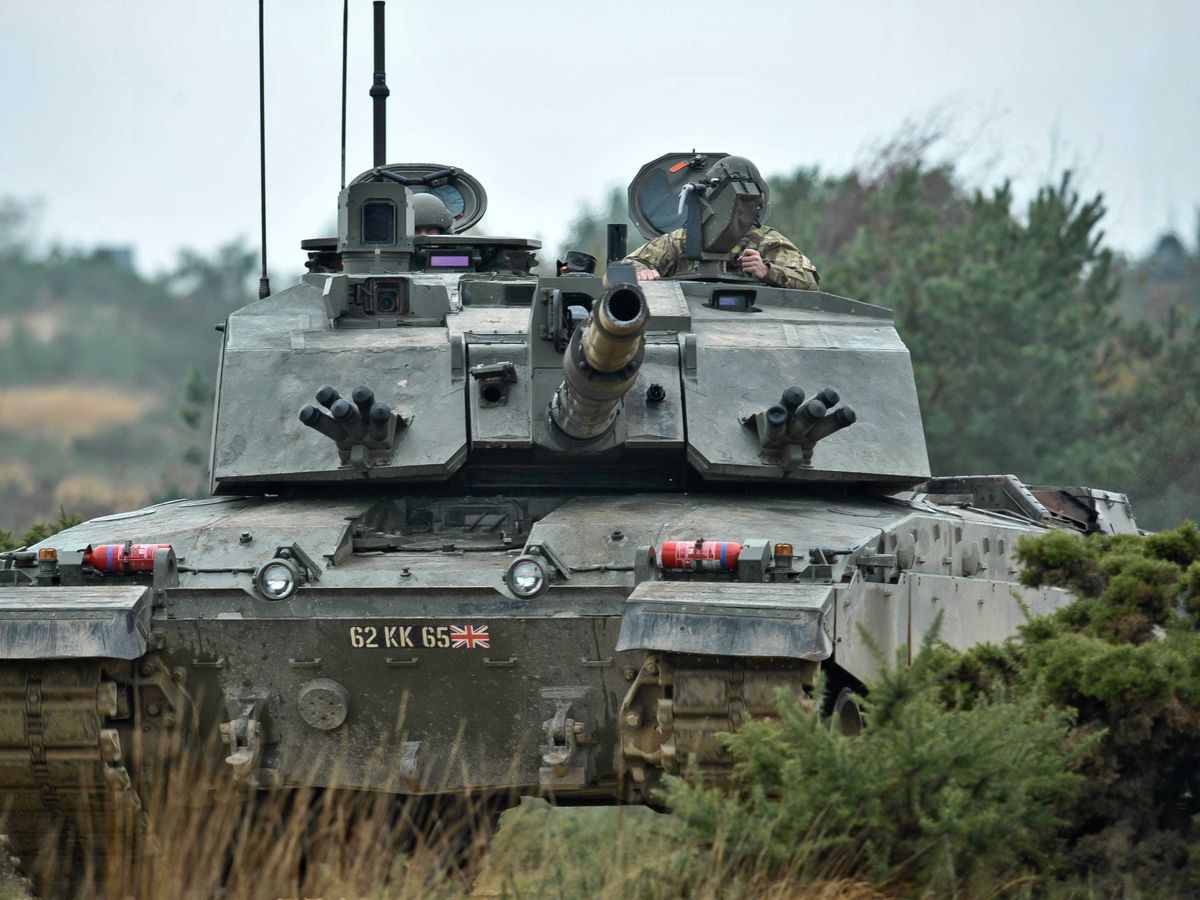 British Challenger 2 tanks ‘used in Ukraine’s Russian incursion ...