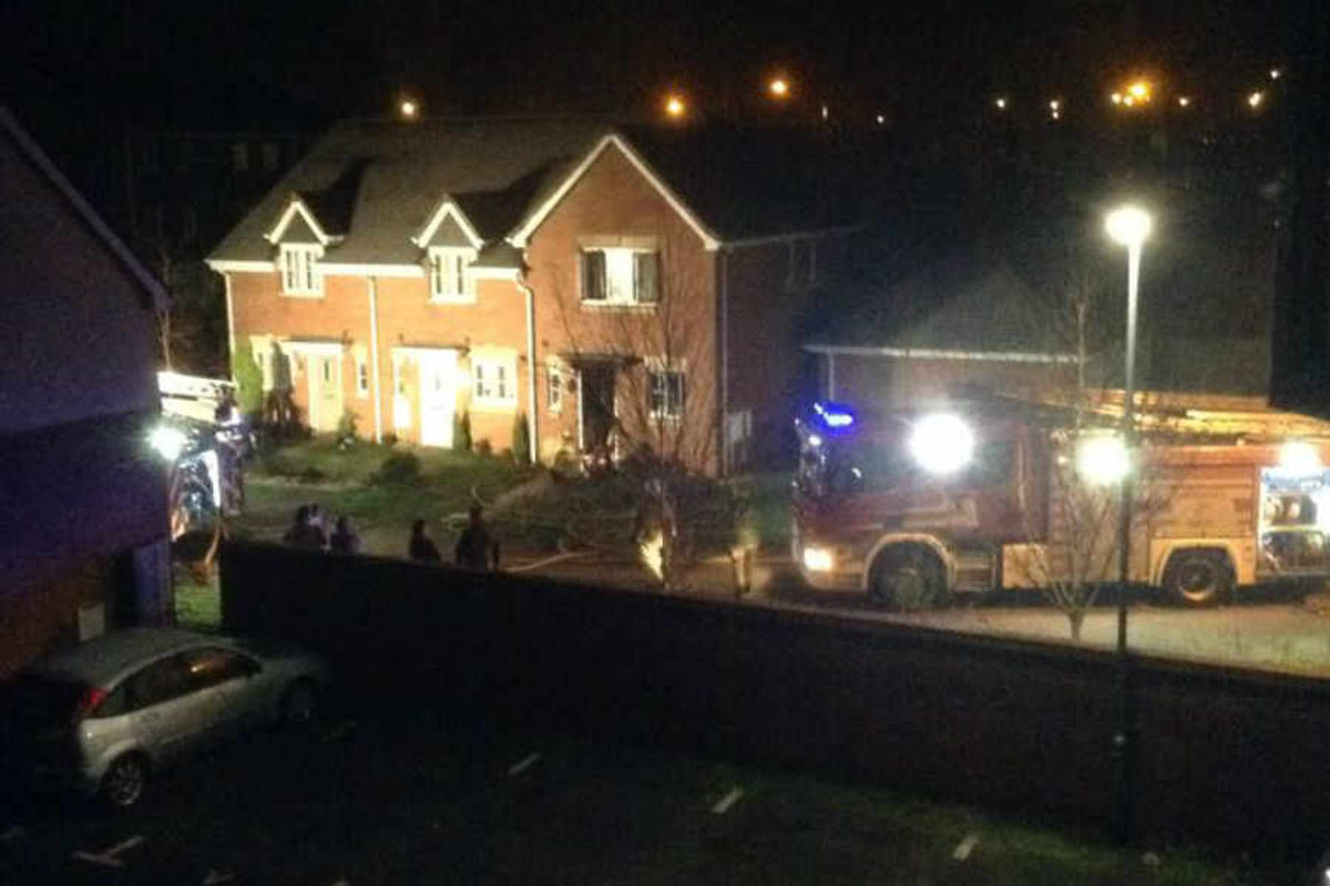 Pictures: Fire crews tackle blaze at Telford house | Shropshire Star