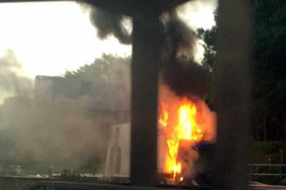 Lorry fire blocks M54 in Shropshire | Shropshire Star