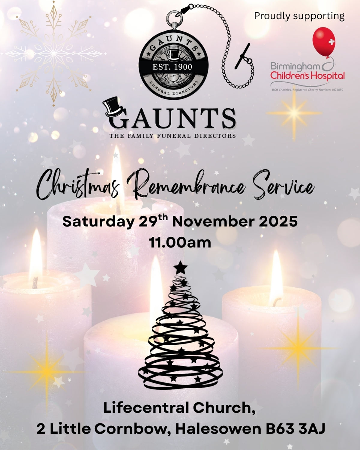 Join us for our 2025 Christmas Remembrance Service — a time to reflect ...