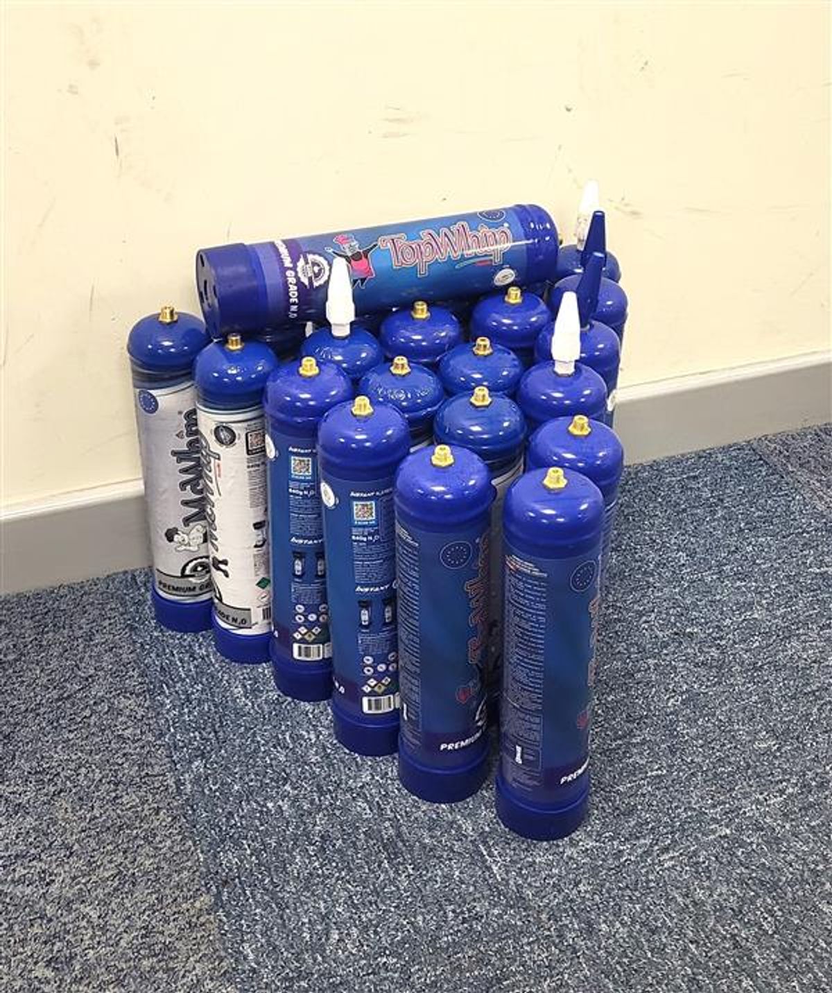 Nitrous oxide containers left in field in Broseley - sparking appeal ...