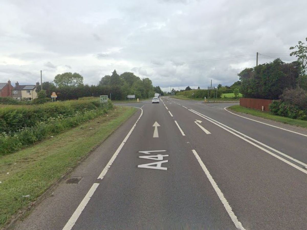 Driver and teenage passenger seriously injured in A41 crash involving ...