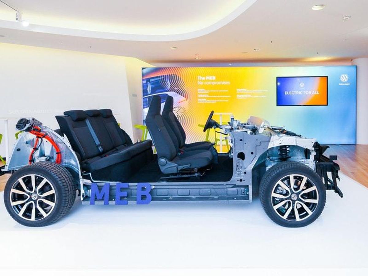 Volkswagen unveils electric car framework in design first for company ...