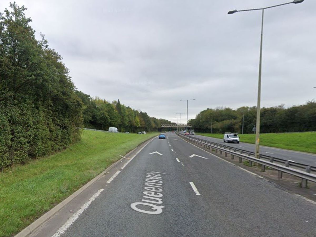 Reports of 'car facing wrong way' after crash on busy A442 in central ...