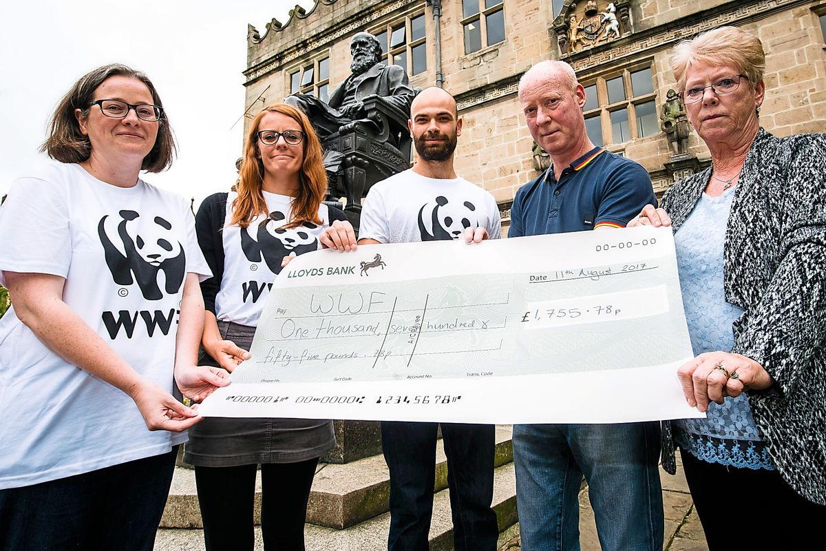 Olivia-Violet Reeves: Family hand over money raised for charity close ...