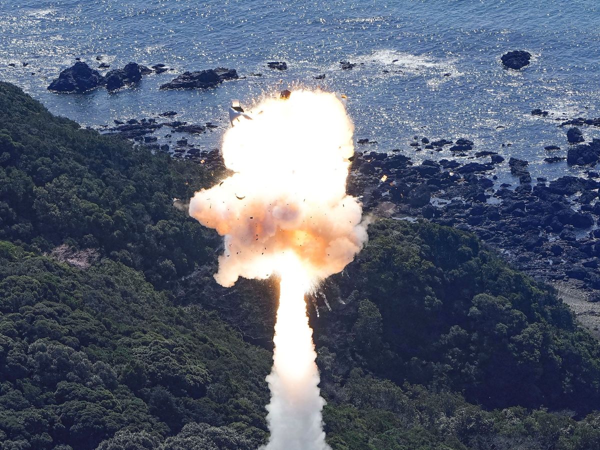 Japan’s first private rocket launch explodes shortly after take-off ...