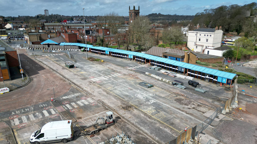 Watch: Work progressing to demolish Dudley Bus Station in £24m ...