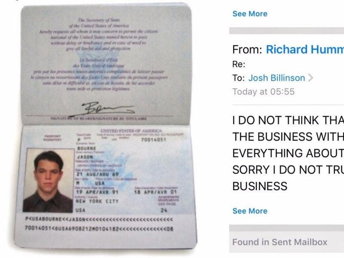 This guy used Matt Damon and riddles to mess with an email scammer and ...
