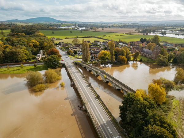 Flood warnings issued across Shropshire as river levels rise after ...