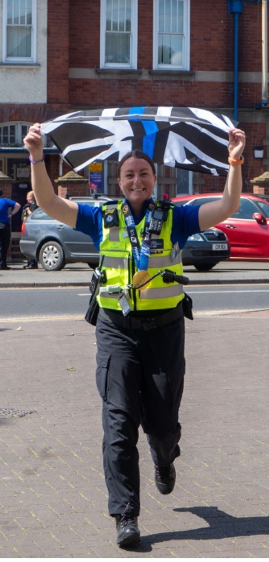 Officer Liz from Rugeley raises cash for police survivors from marathon ...