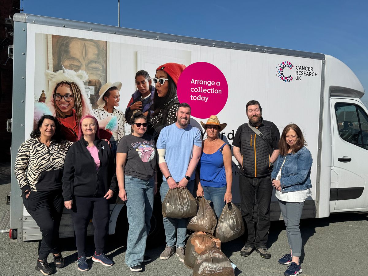 Cannock super slimmers throw slimmed-out-of clothes for charity ...