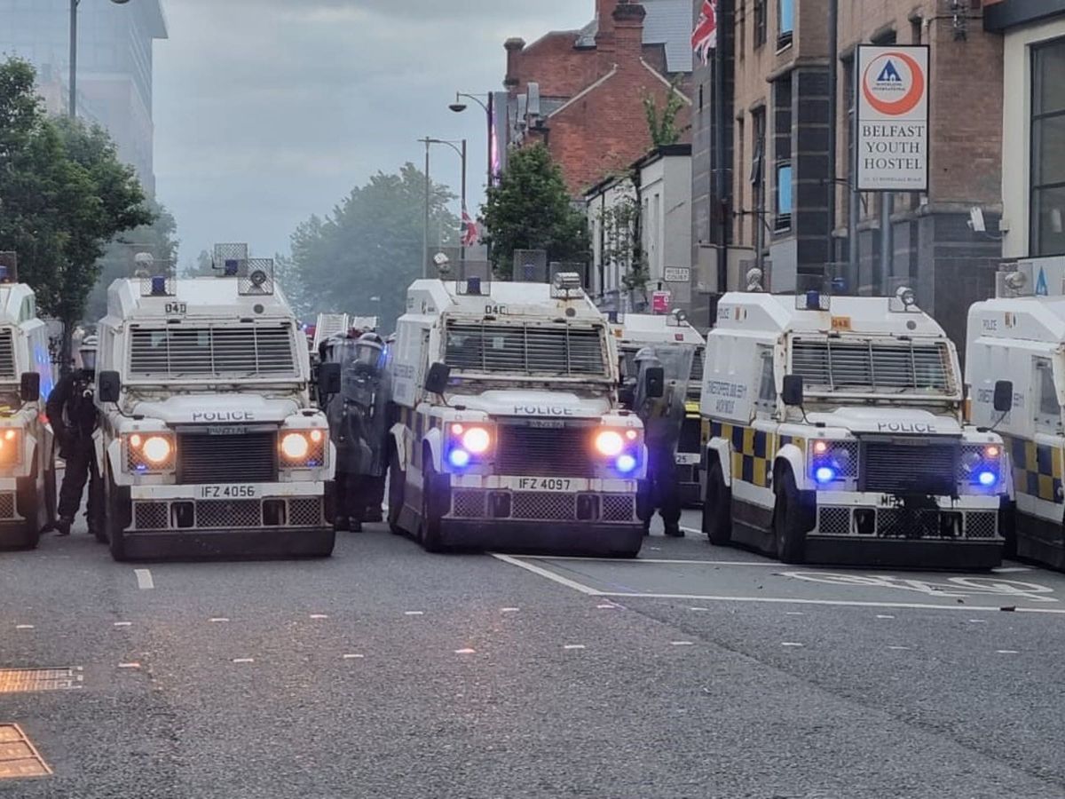 Four men charged over violence after anti-immigration protests in ...