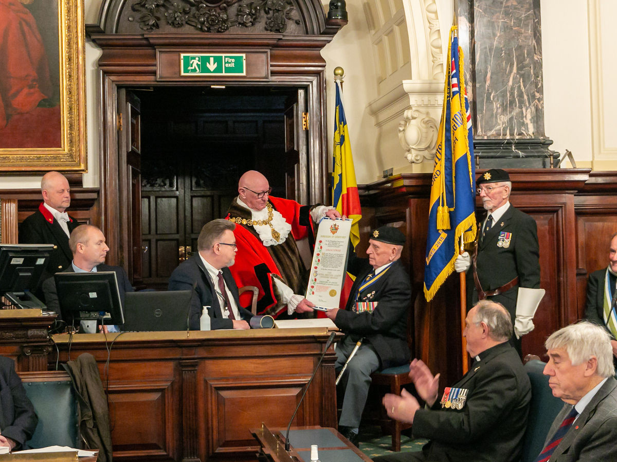 Royal British Legion branch awarded Freedom of Stafford Borough ...