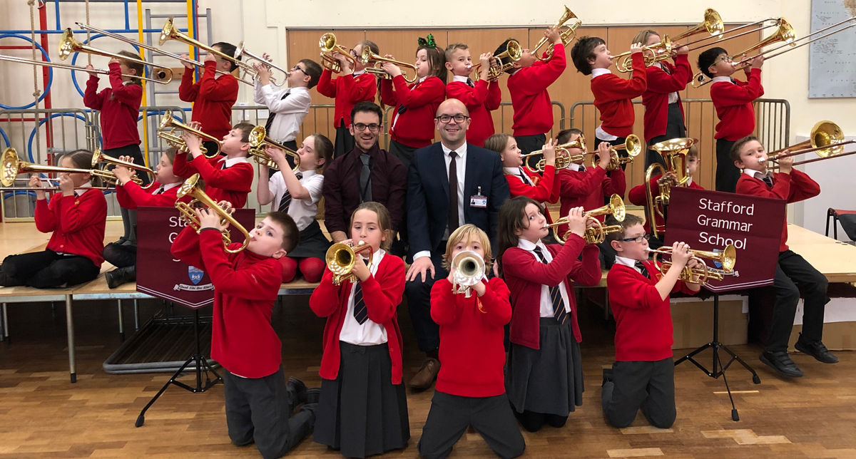 Youngsters blow their own trumpet | Express & Star