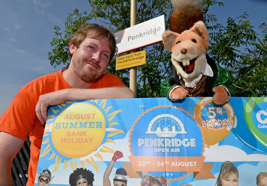 Boom! Boom! We met Basil Brush in Penkridge ahead of his festival ...