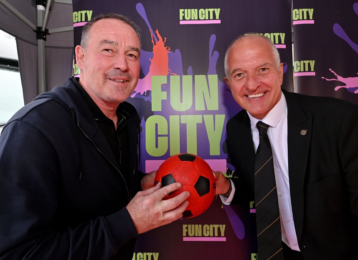 Hundreds flock to town centre as Dudley opens £4m 'Fun City ...