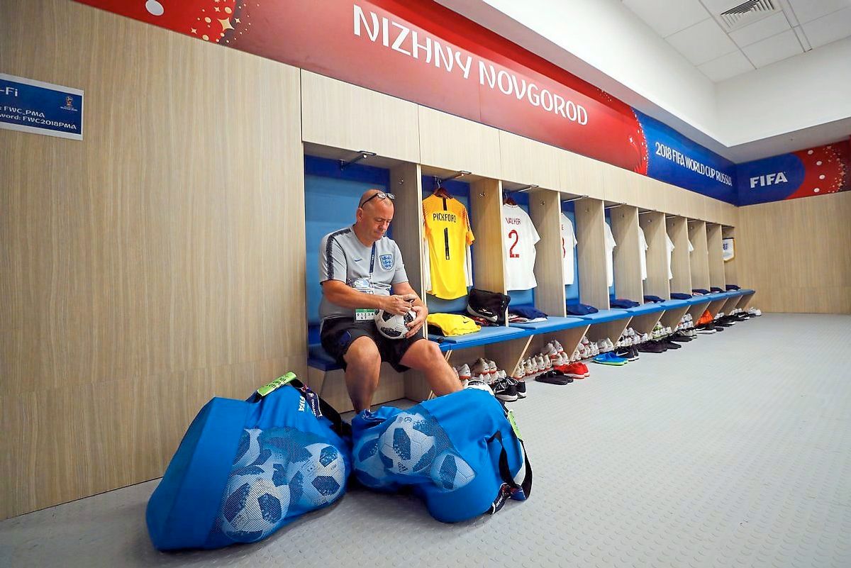 England's Telford kitman Pat is happy it’s red again | Shropshire Star