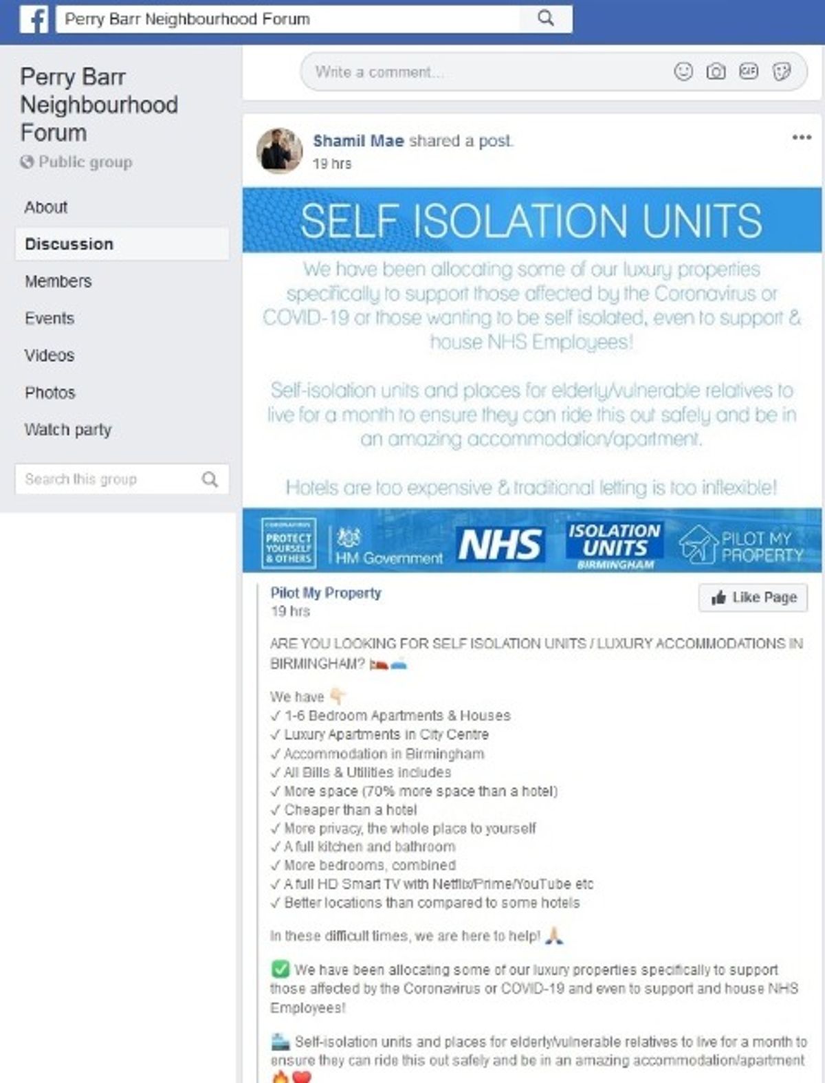 Private properties marketed as ‘isolation units’ in Covid-19 crisis ...