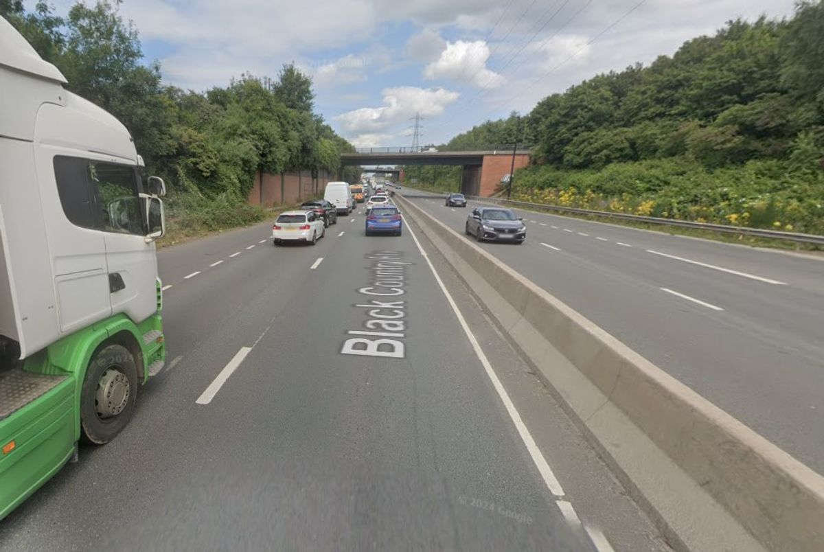 Crash on busy road near M6 Junction 10 results in slow moving traffic ...