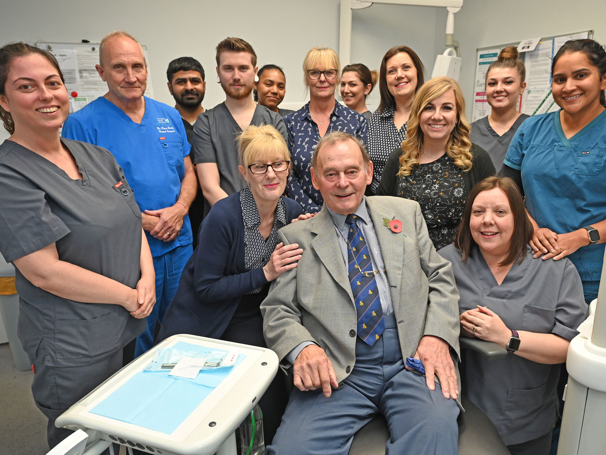 Wolverhampton dentist reflects on half century of fixing smiles as he ...