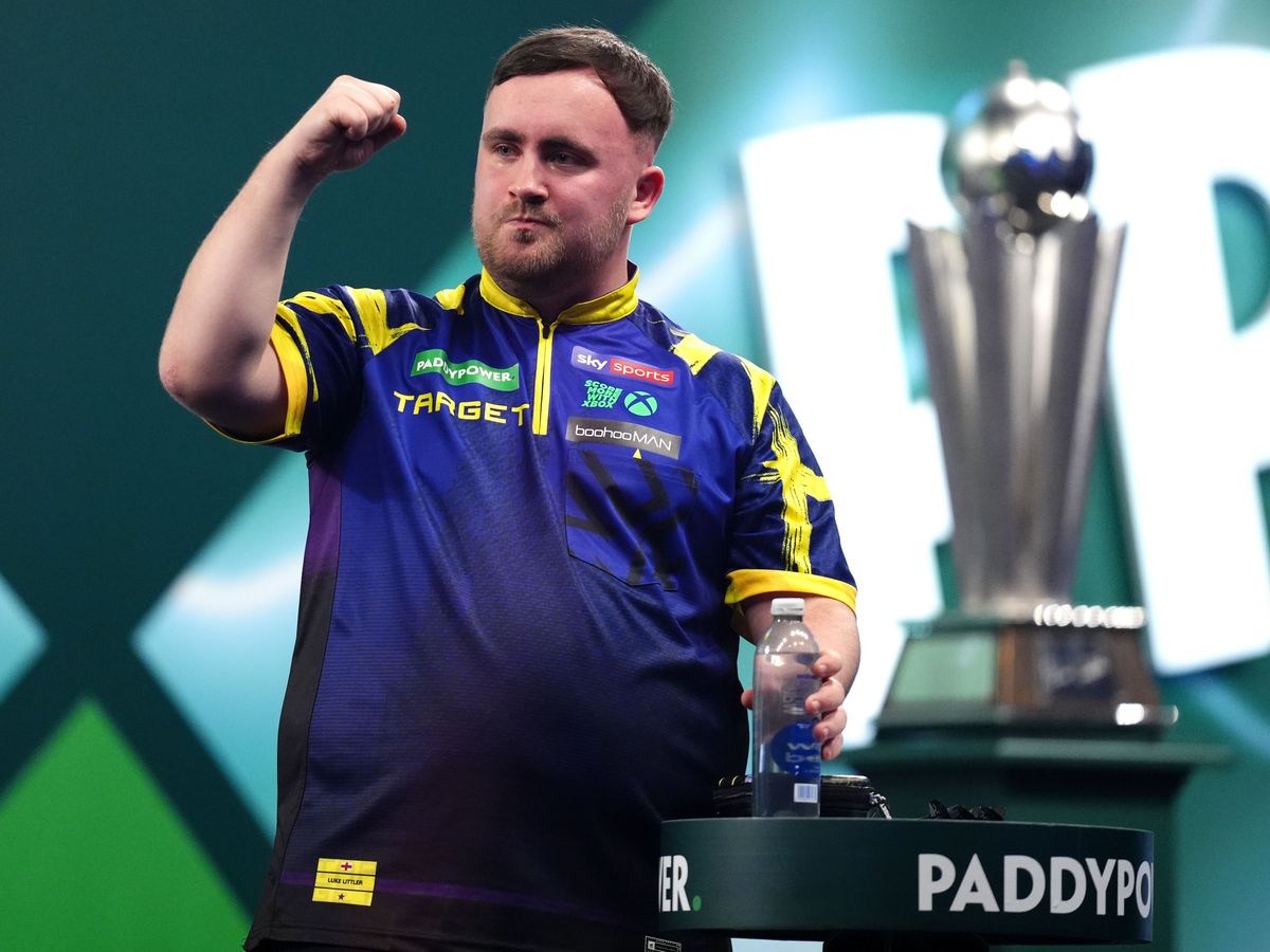 Luke Littler thrashes Gian van Veen to clinch back-to-back world titles ...