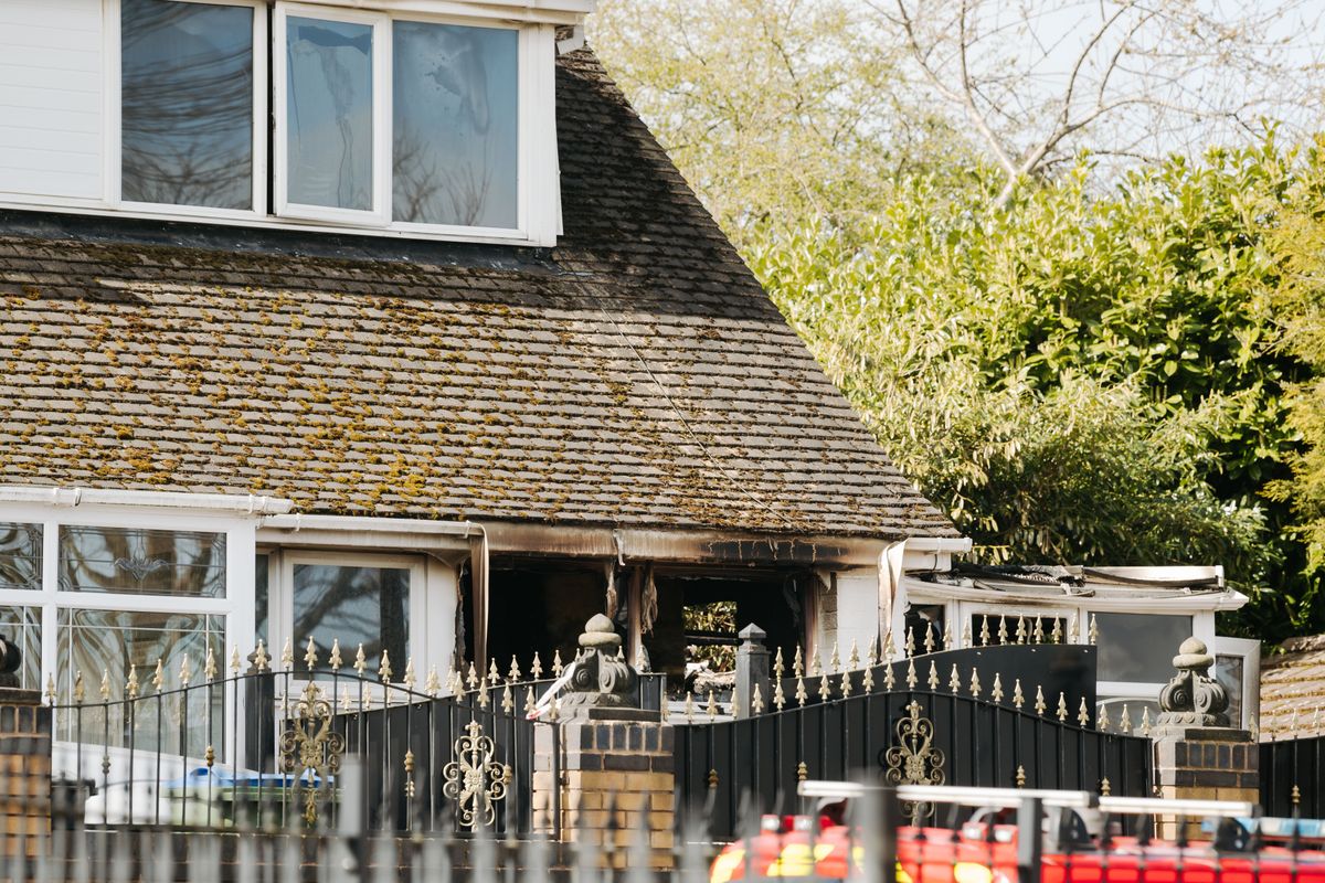 Fifty firefighters tackle 'severe' house fire in Tipton | Express & Star
