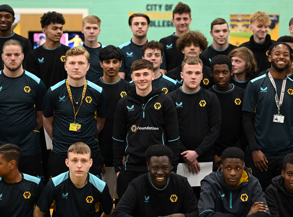 Wolves midfielder Luke Cundle pays special visit to Wolverhampton ...