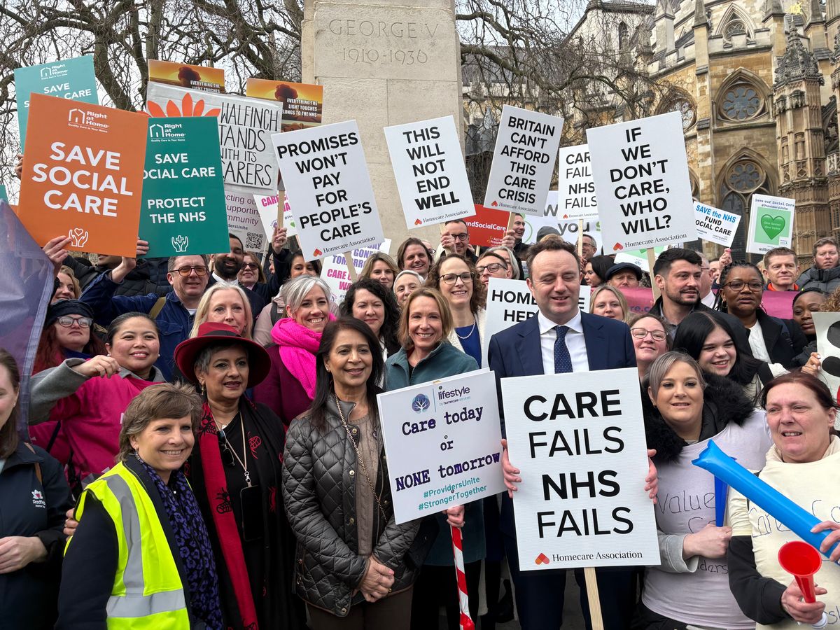 Care sector 'faces collapse under the weight of spiralling costs' says ...