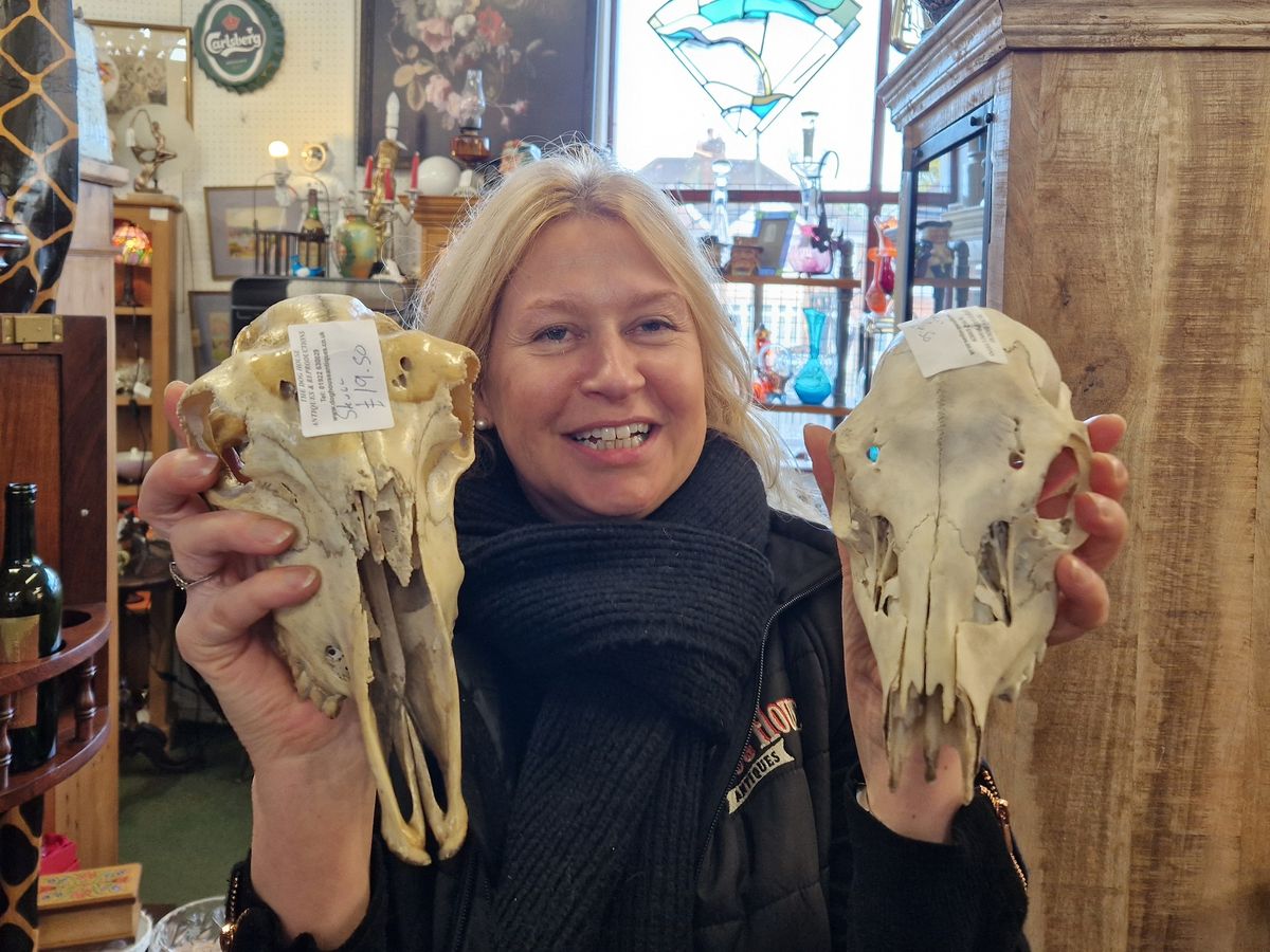 'A man tried to sell me a human femur!' Owner of one-of-a-kind Walsall ...
