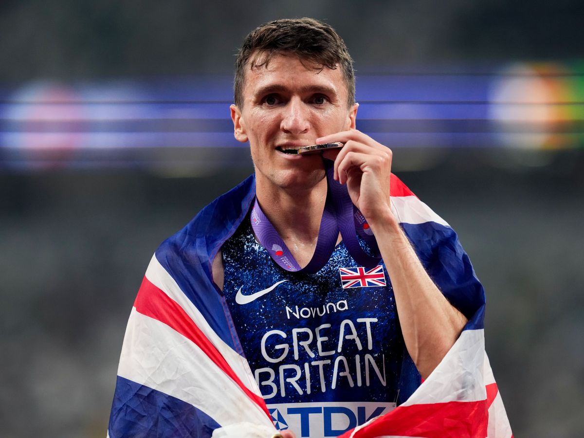 Jake Wightman secures 1500m world silver as Josh Kerr pulls up in Tokyo ...