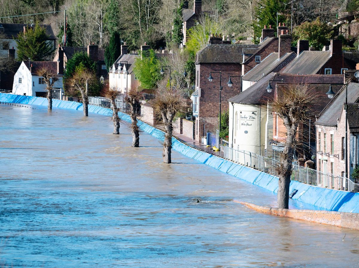 Ironbridge flood barriers could be breached as River Severn keeps ...