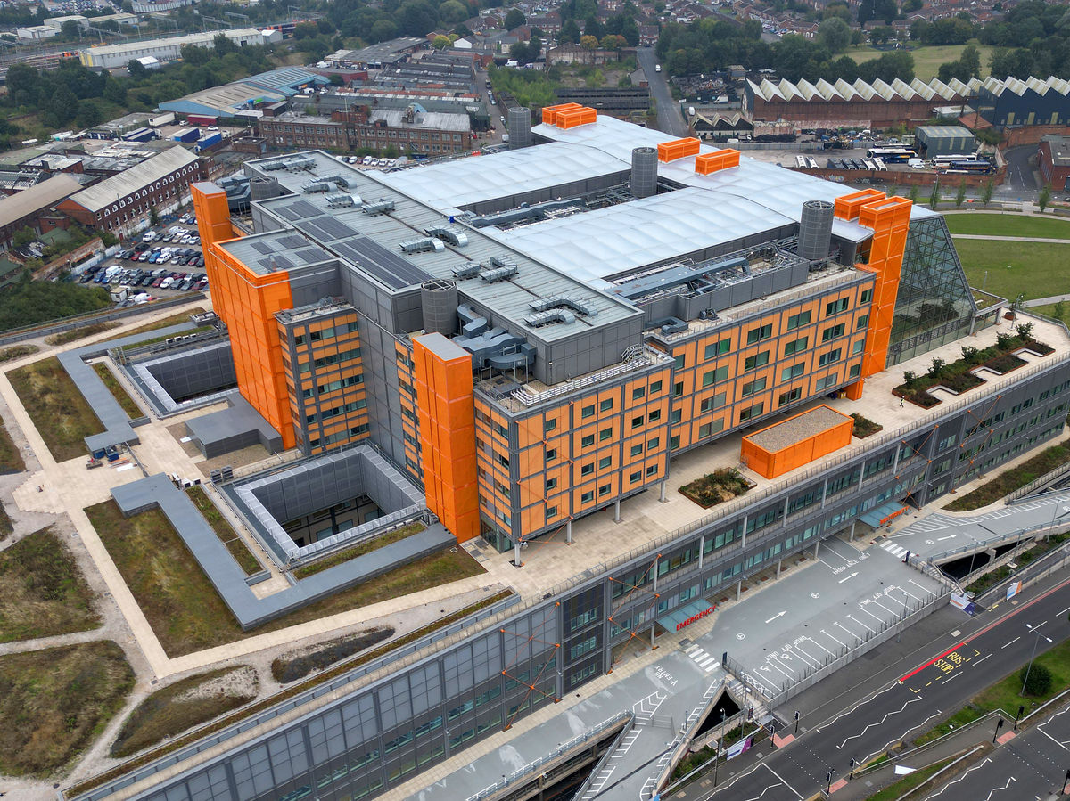 27 photos in and around Midland Metropolitan Hospital as it begins to ...