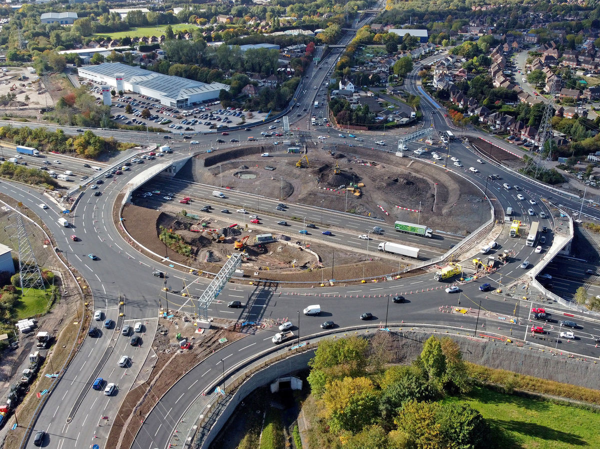 M6 Junction 10 work to continue into next year due to 'new and ...