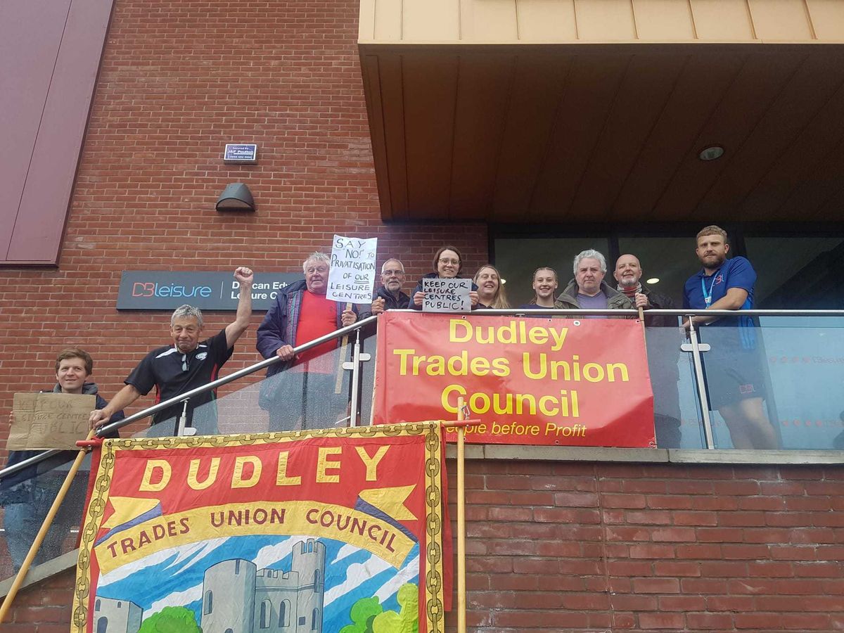 Trade unions kick off campaign to keep Dudley leisure centres in public ...