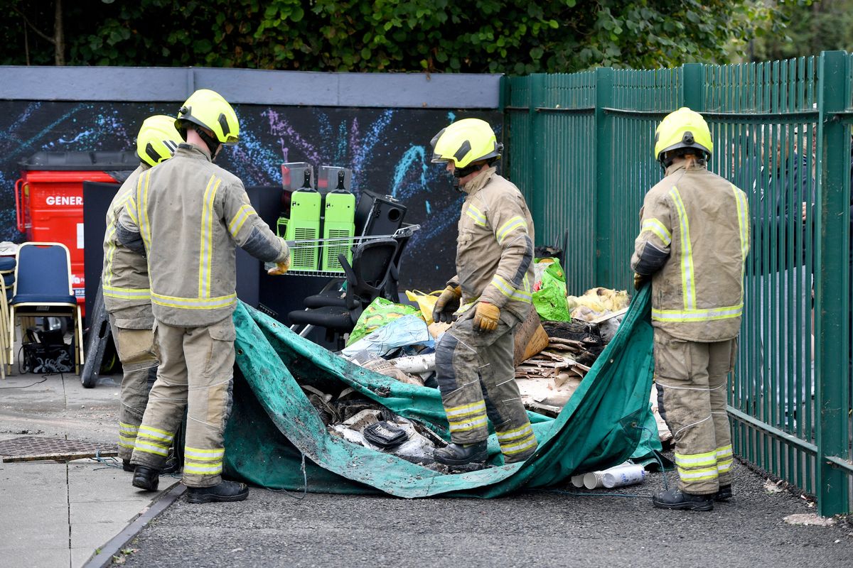 Live updates: Pensnett fire at Fens Pool Community Centre as fire ...