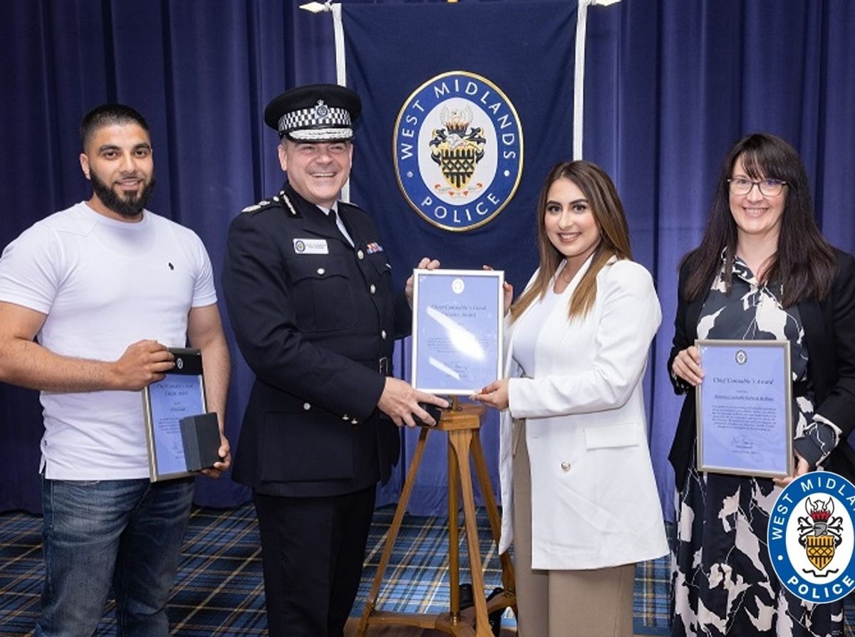 Tipton attack heroes rewarded for helping to protect woman and baby ...