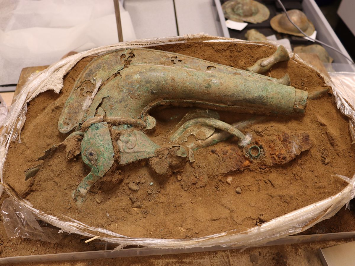 Near-complete Iron Age battle trumpet unearthed in Norfolk | Express & Star