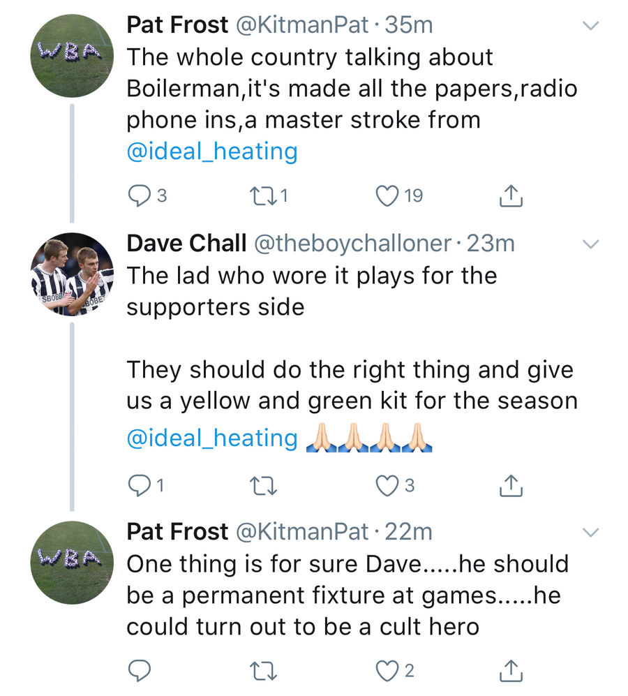 West Brom reveal 'Boiler Man' mascot - which becomes instant online hit ...