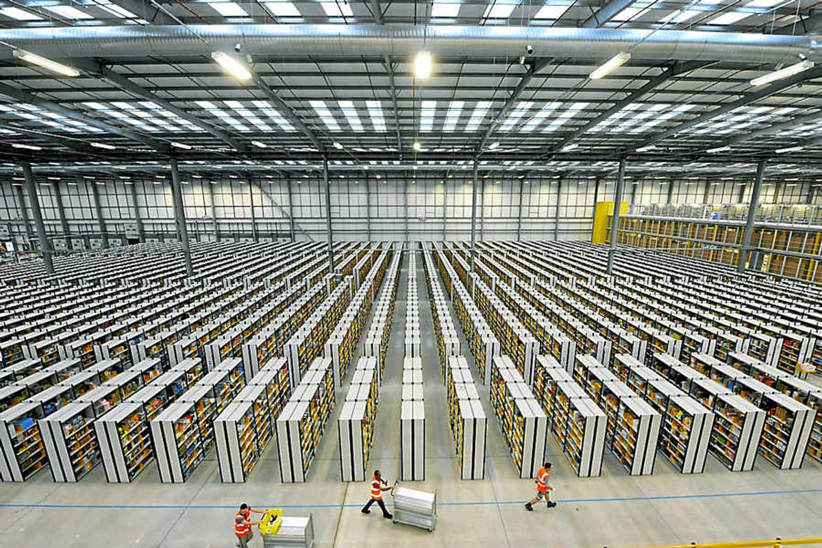 First look inside Amazon Rugeley centre as Christmas rush comes ...