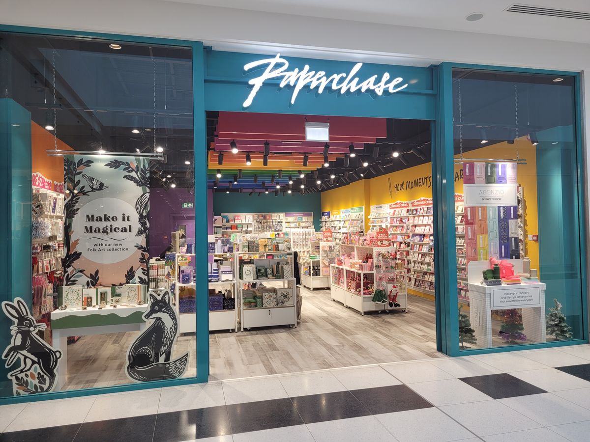Paperchase stationery store opens for business at Telford town centre ...