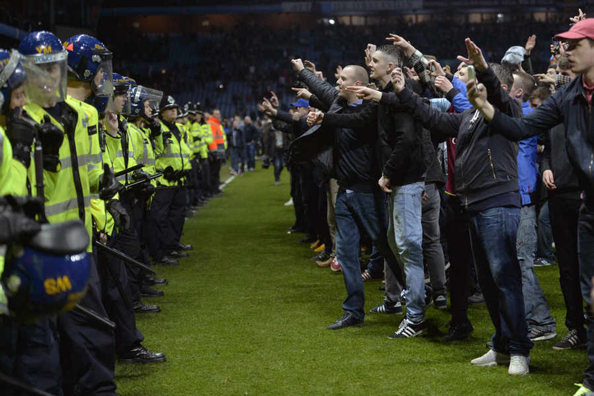 Hunt begins for West Bromwich Albion and Aston Villa hooligans ...