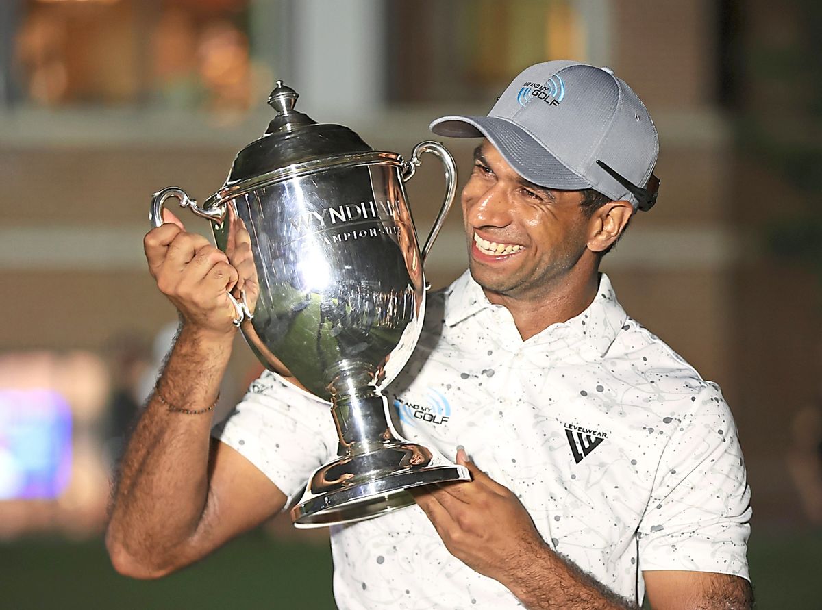 How the emotion flowed as Aaron Rai reflected on a journey from parks ...