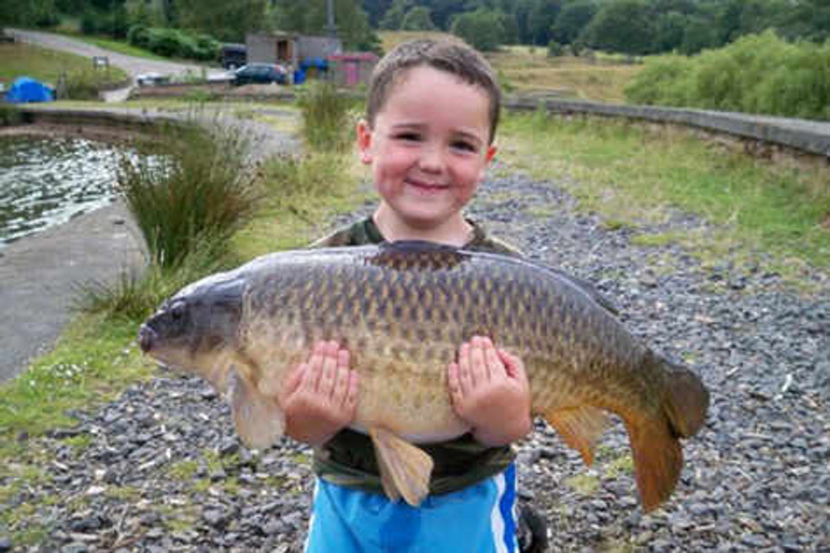 Birthday boy, five, lands a massive 23lb carp | Express & Star