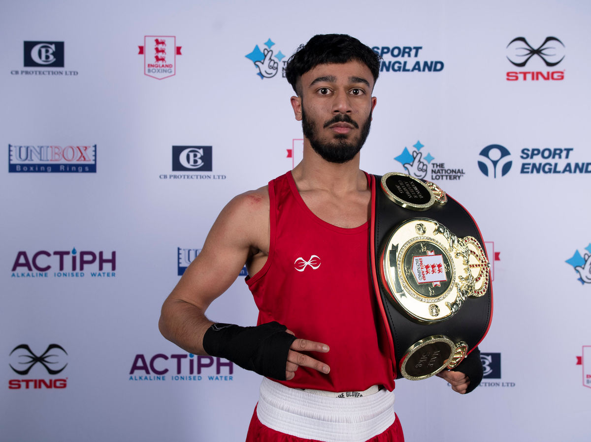 Seven up! Hamza Uddin collects another national title belt | Express & Star