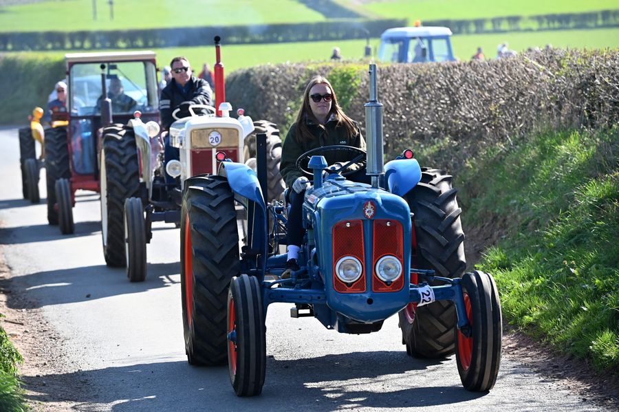 28 glorious pictures as 140 tractors join Shropshire's Annual Tractor ...