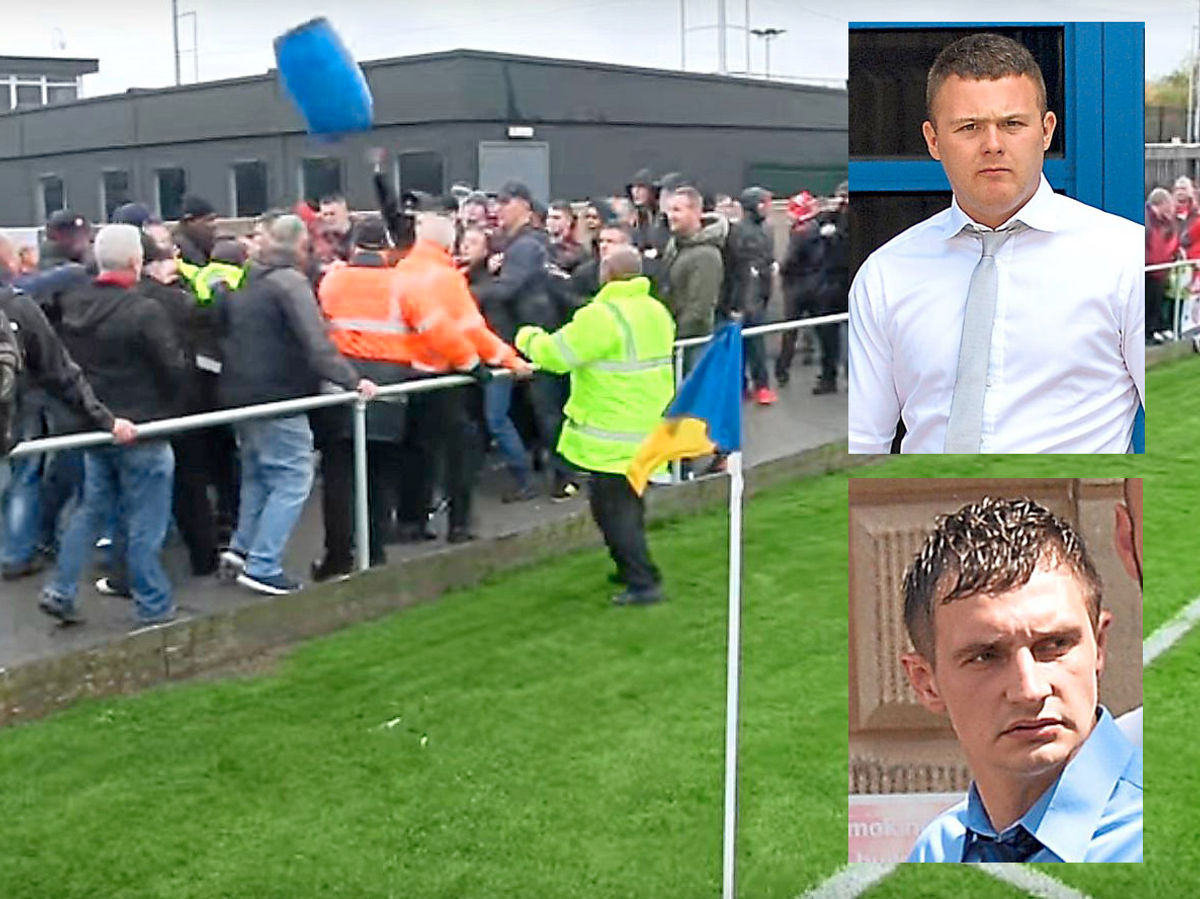 Banned: Wolves hooligans who brought shame on FA Cup Sporting Khalsa ...