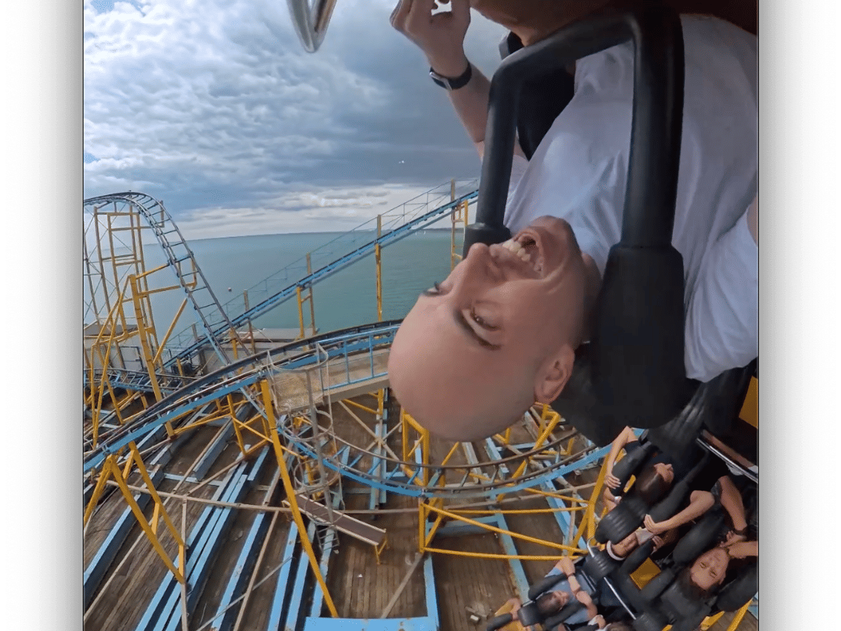 Record-holder for most rollercoasters ridden in a week eyes up next ...