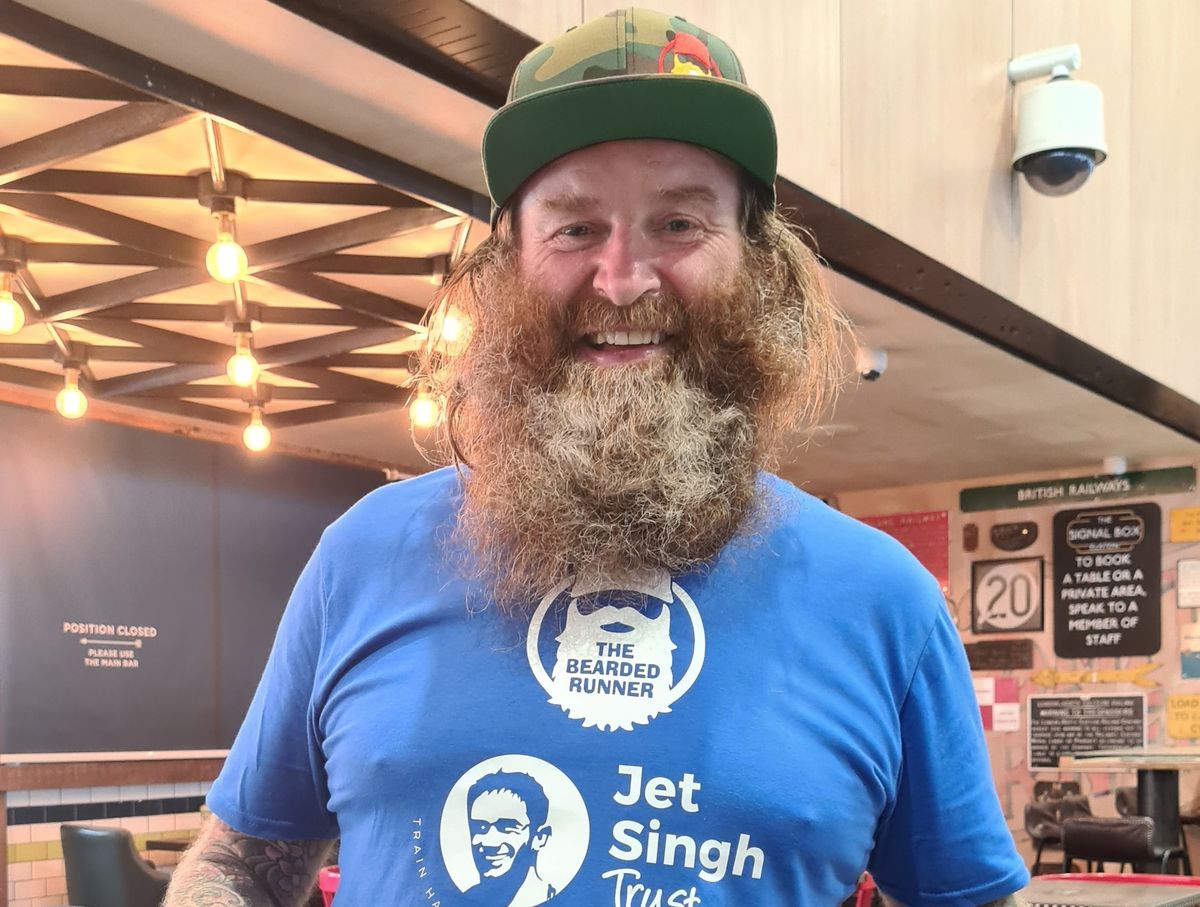 Pneumonia forces Bearded Runner to delay 32 marathons in 32 days for ...