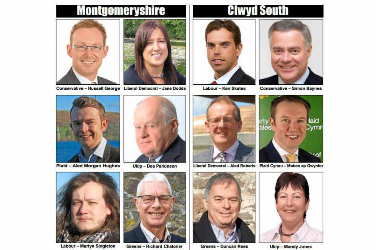 Welsh Assembly elections: Mid Wales candidates line up in polling ...