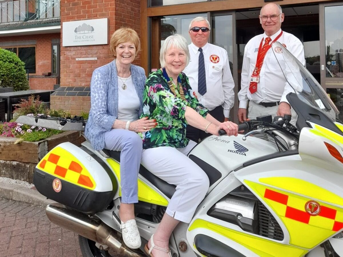 Ladies group introduced to the lifesaving work of the Blood Bikers ...